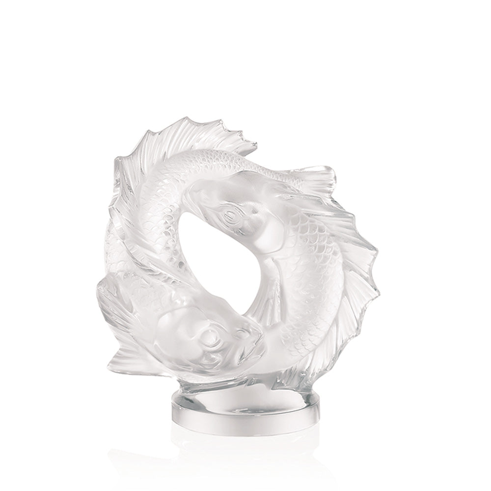 Double Fish sculpture – Lalique North America