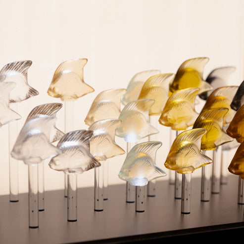 Fish sculpture – Lalique North America